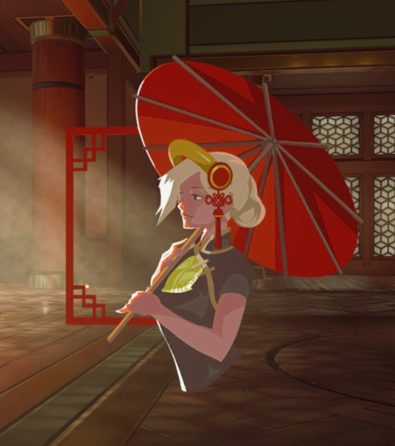 Image - Mercy - Parasol spray.jpg | Overwatch Wiki | FANDOM powered by ...