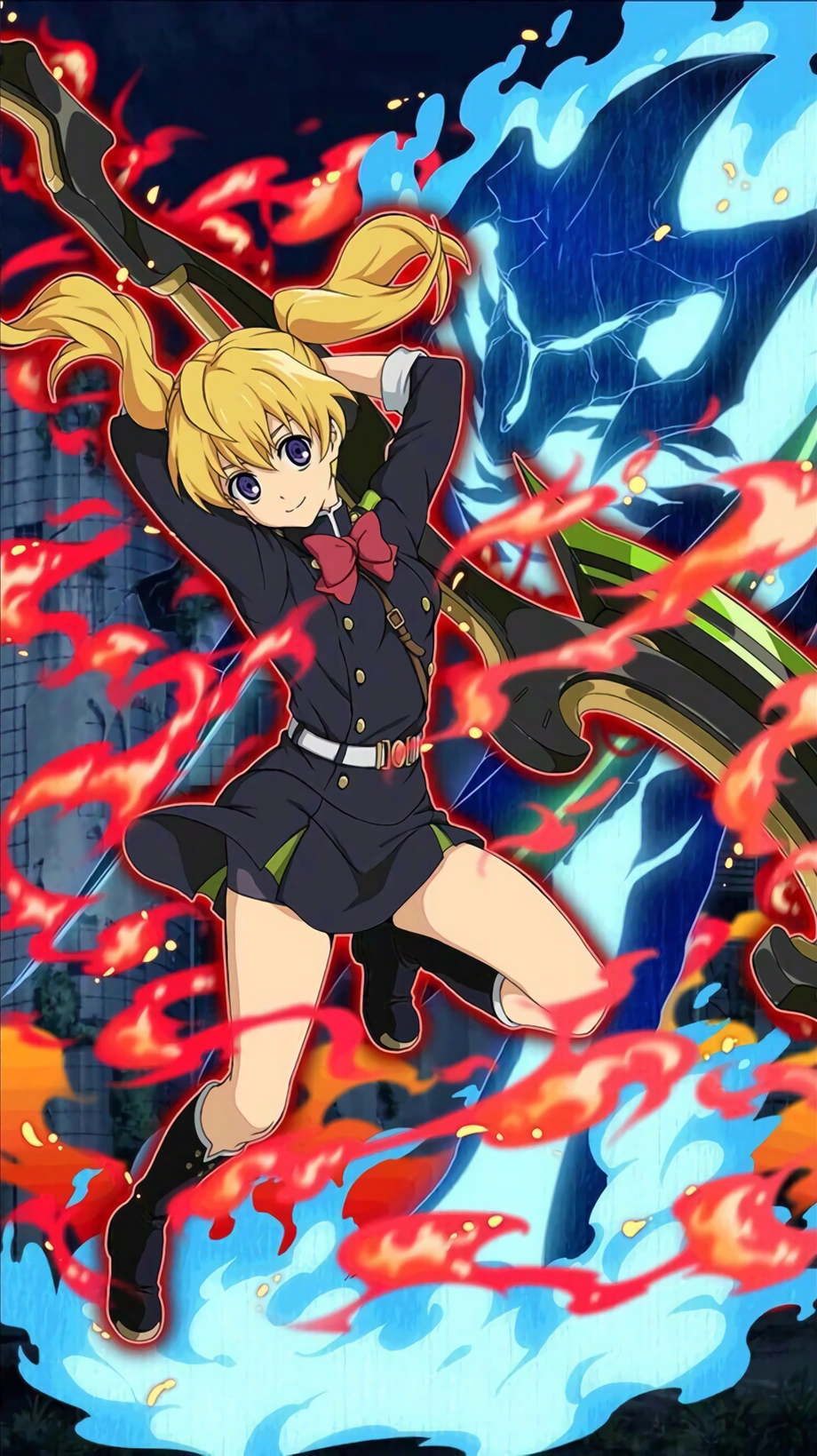 0210 Mitsuba Sangū | Owari no Seraph Wiki | Fandom