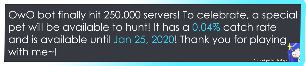 250kpeacock | OwO Bot Wiki | Fandom