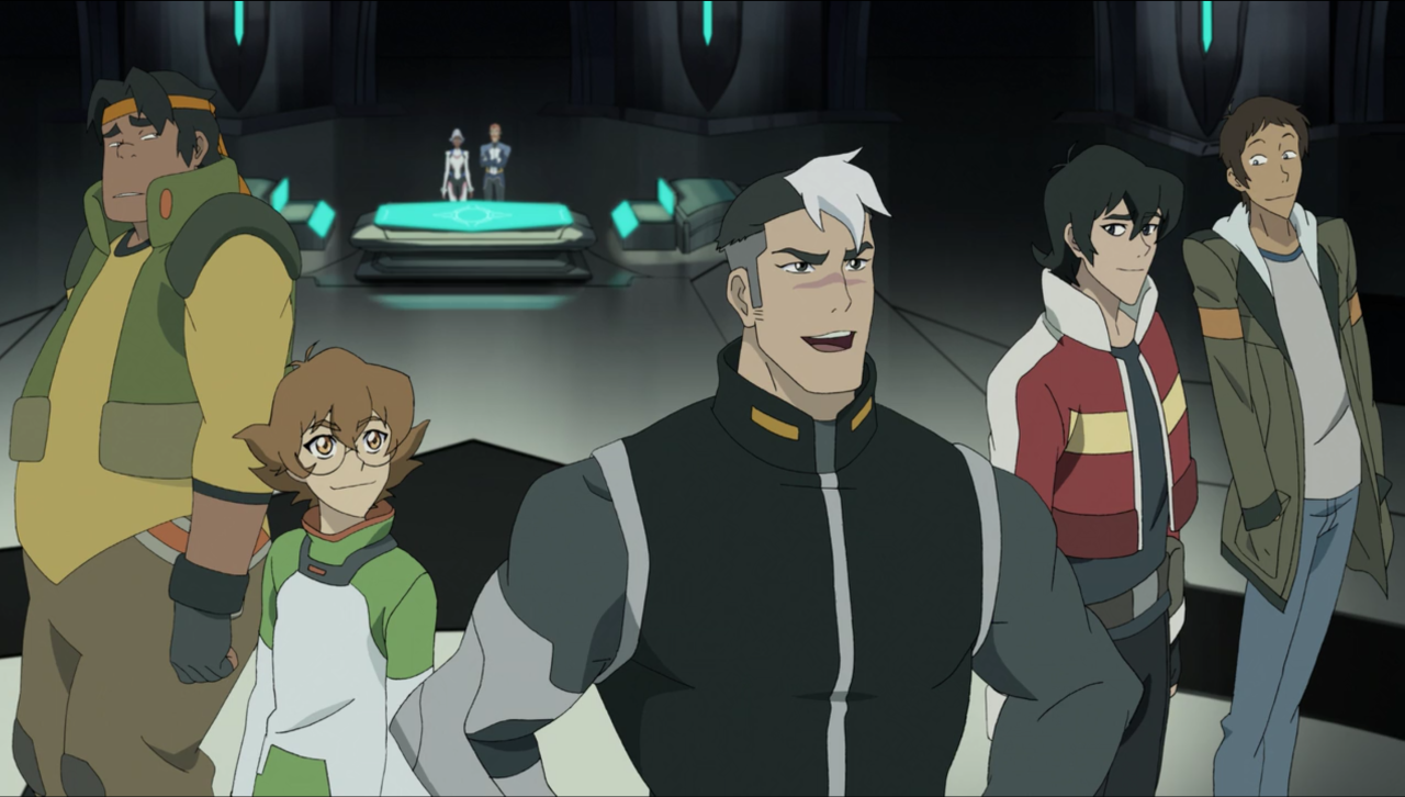 Image - Shiro, Keith, Lance, Pidge & Hunk Dress Their Uniforms.png ...