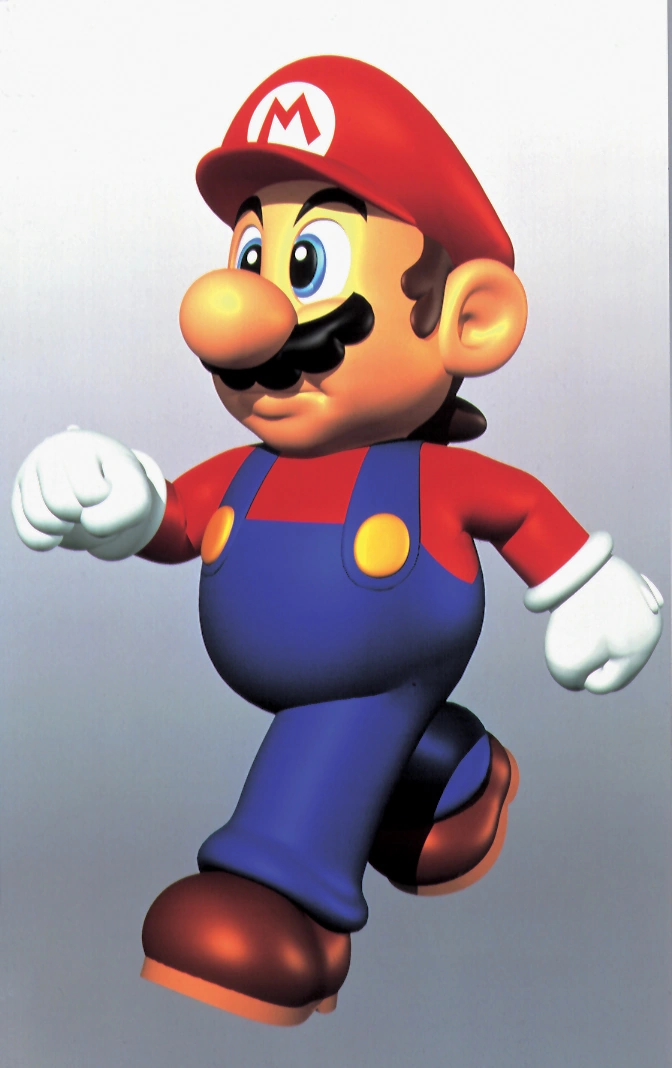 Image - Mario Walking Artwork - Super Mario 64.png | Heroes Wiki ...