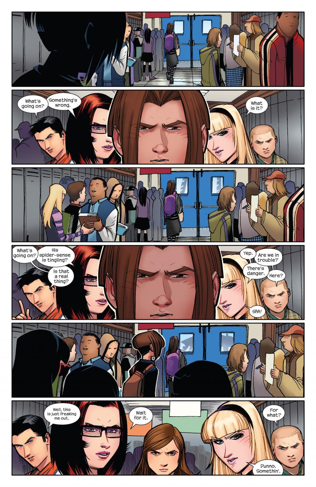 Image Ultimate Spider Man Volume Two Issue 6 Kitty Pryde 5 Heroes Wiki Fandom Powered