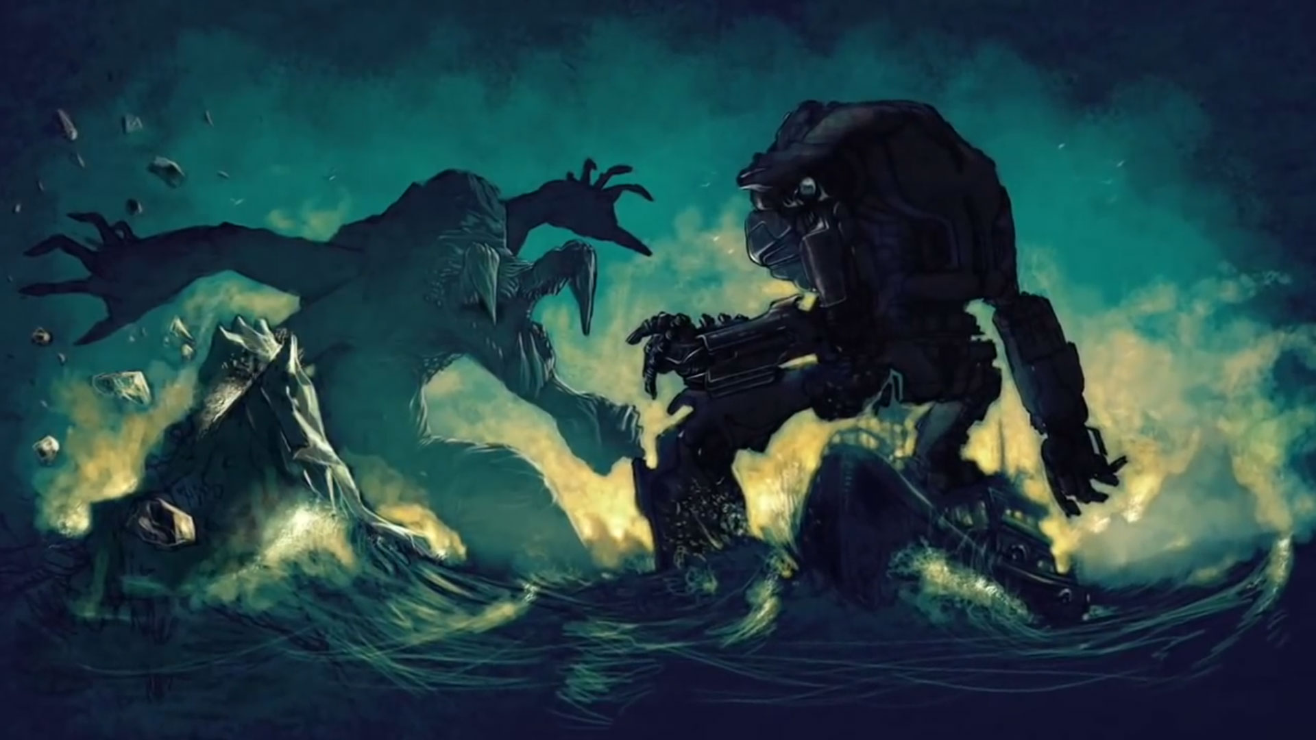 Image - Art-rim monsters 16yy 16w.jpg | Pacific Rim Wiki | FANDOM ...