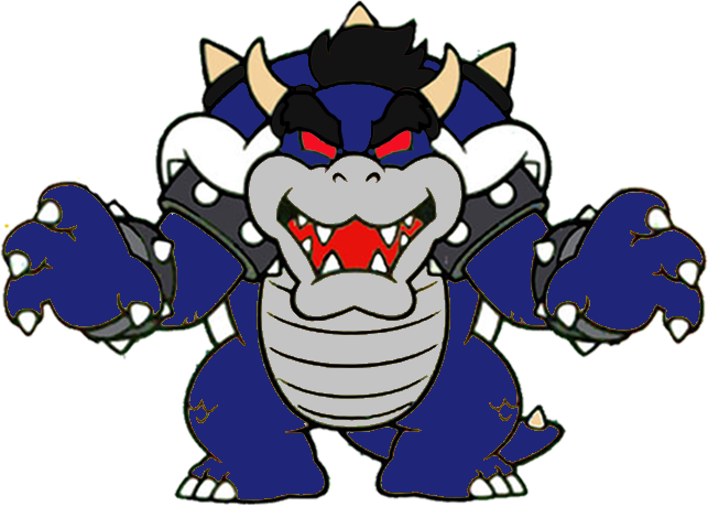 Dark Bowser Paper Shin Aka Keroro Gunsou Wiki Fandom