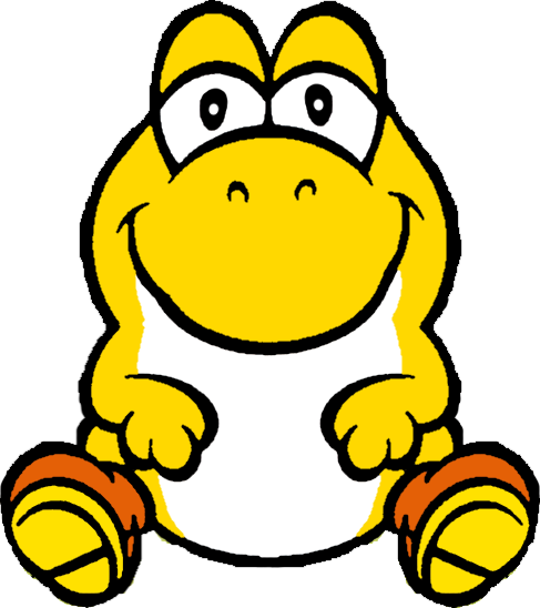 Glowing Baby Yoshi | Paper Shin a.k.a Keroro Gunsou Wiki | Fandom