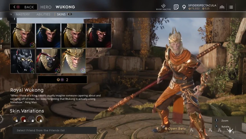 Wukong | Paragon Wiki | Fandom