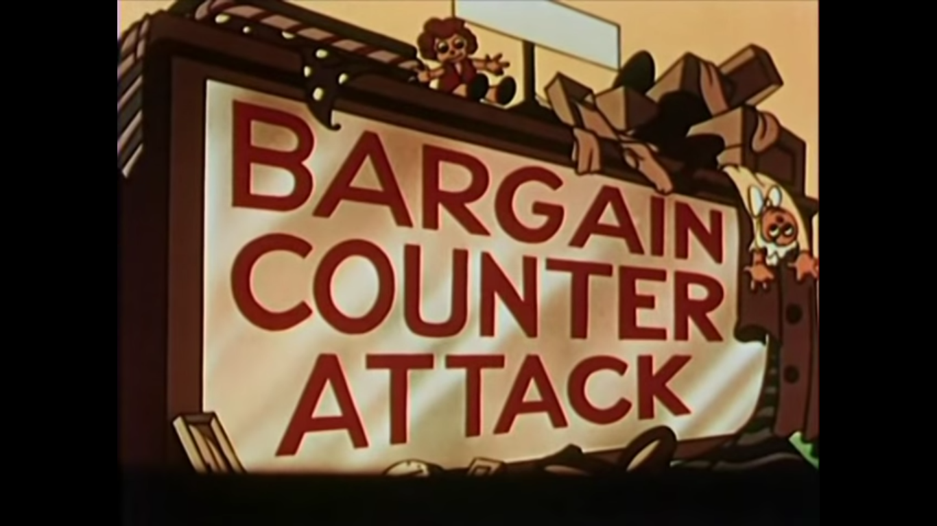 Bargain Counter Attack Paramount Cartoons Wiki Fandom