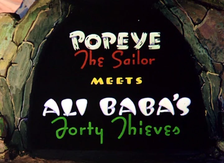 Popeye The Sailor Meets Ali Baba's Forty Thieves | Paramount Cartoons ...