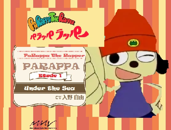 PaRappa The Rapper Anime CD Etude 1 PaRappa (Miyu Irino) | Parappa The ...