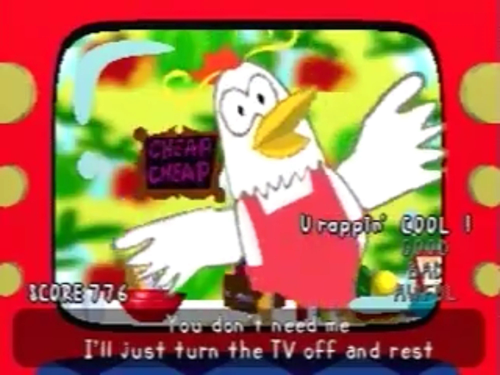 Cheap Cheap the Cooking Chicken | PaRappa The Rapper Wiki | Fandom