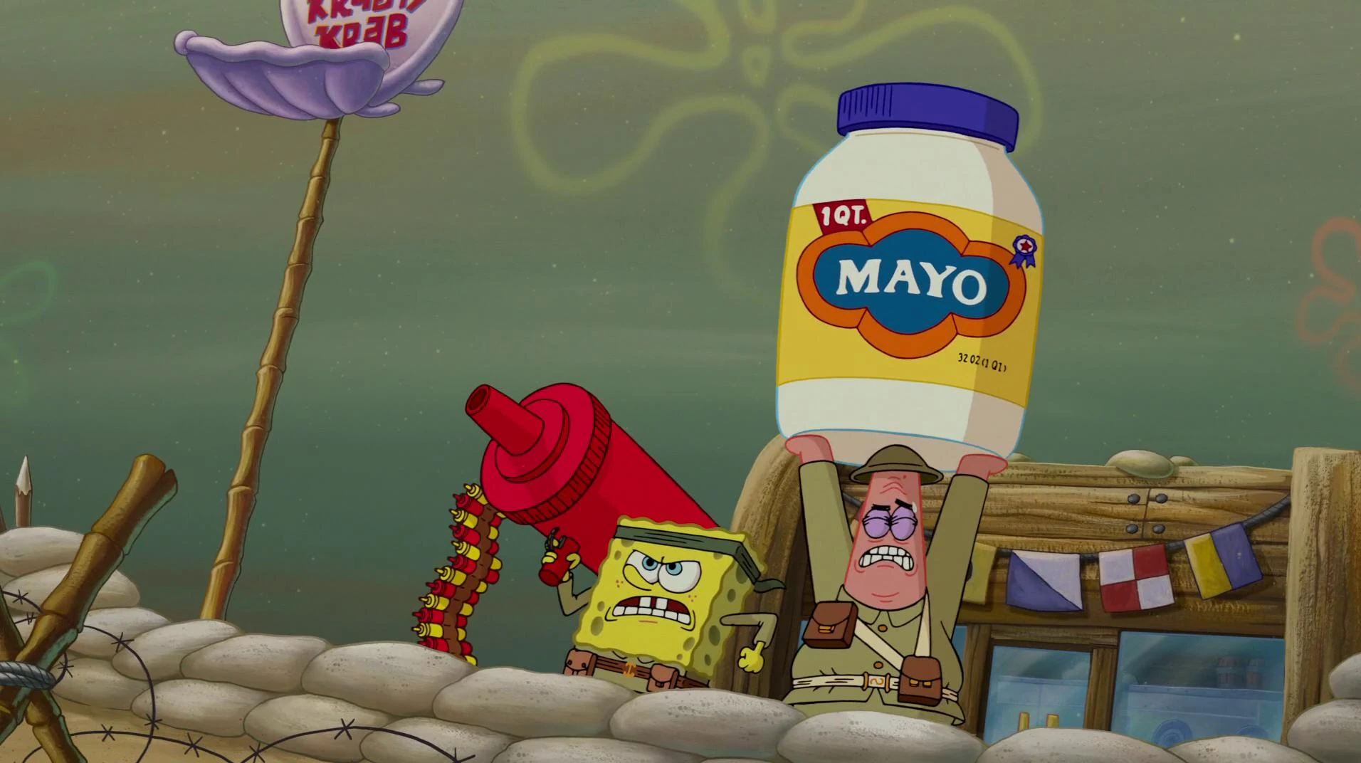 Image - Patrick hold mayo.jpg | The Parody Wiki | FANDOM powered by Wikia