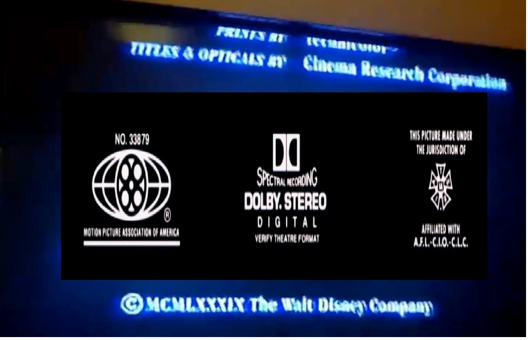 The Little Mermaid End Credits