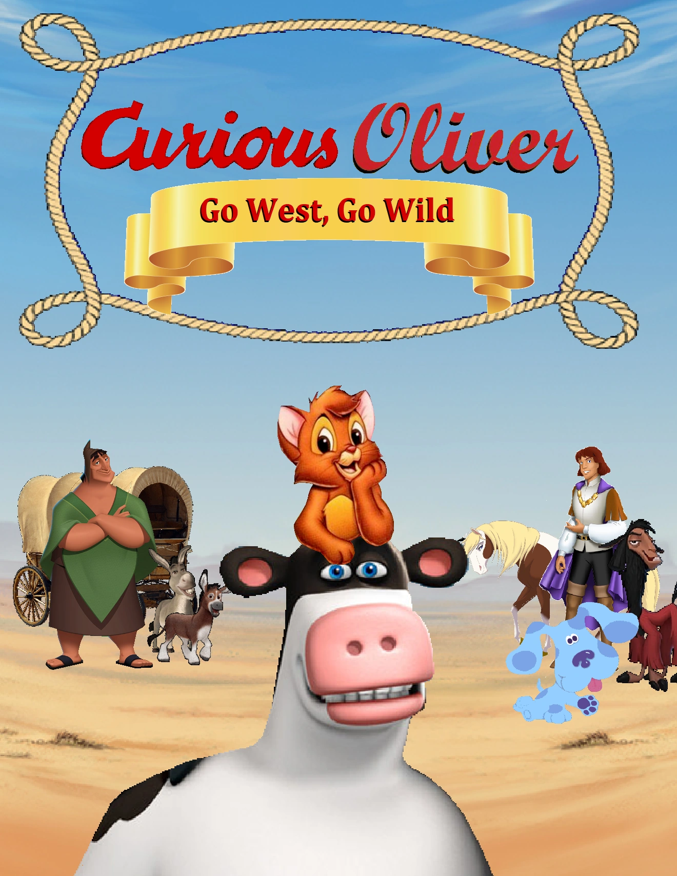 Curious Oliver: Go West Go Wild | The Parody Wiki | Fandom