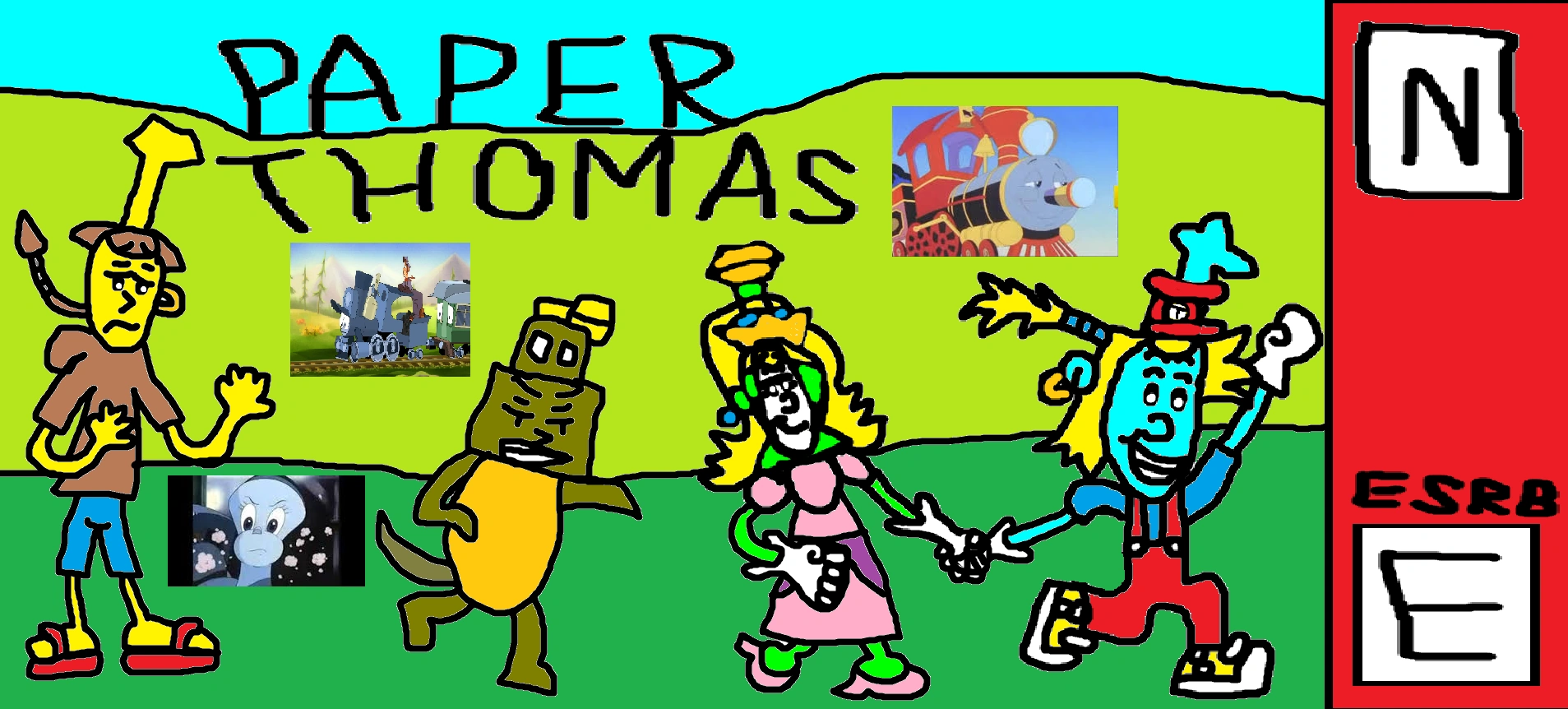 Paper Thomas (2001) - Nintendo 64 - 45 Parts - UbiSoftFan94. | The ...