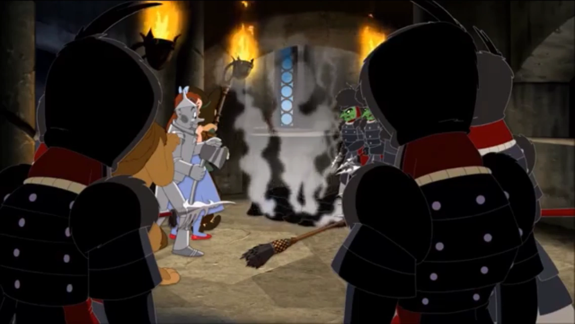 The Wicked Witch of the West's death (in Tom and Jerry and the Wizard ...