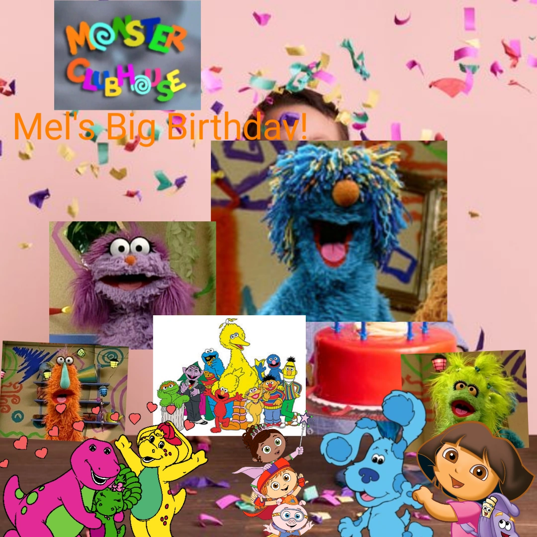Monster Clubhouse: Mel's Big Birthday | The Parody Wiki | Fandom
