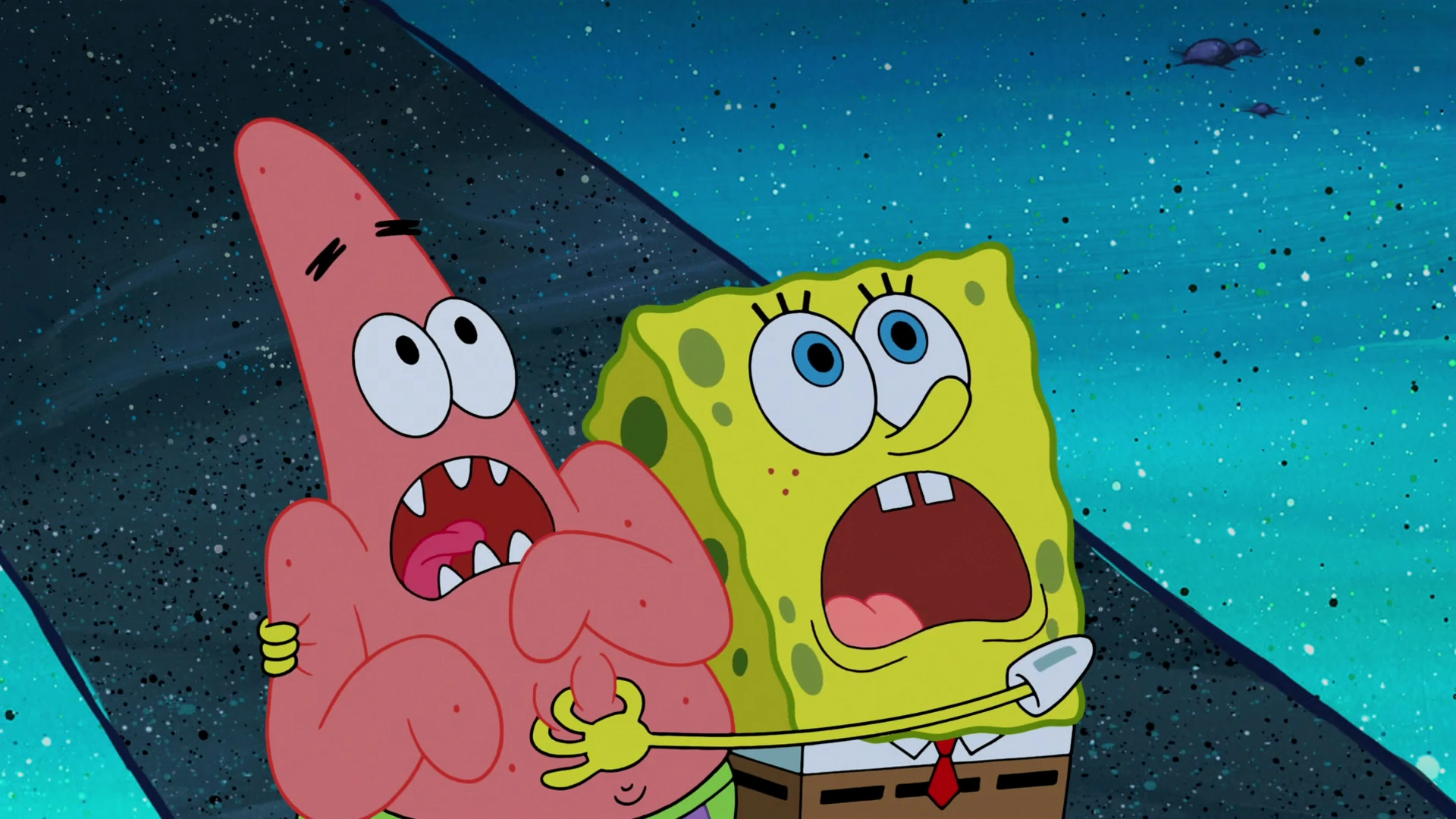 Scary Spongebob And Patrick Wallpaper Download Download Spongebob And