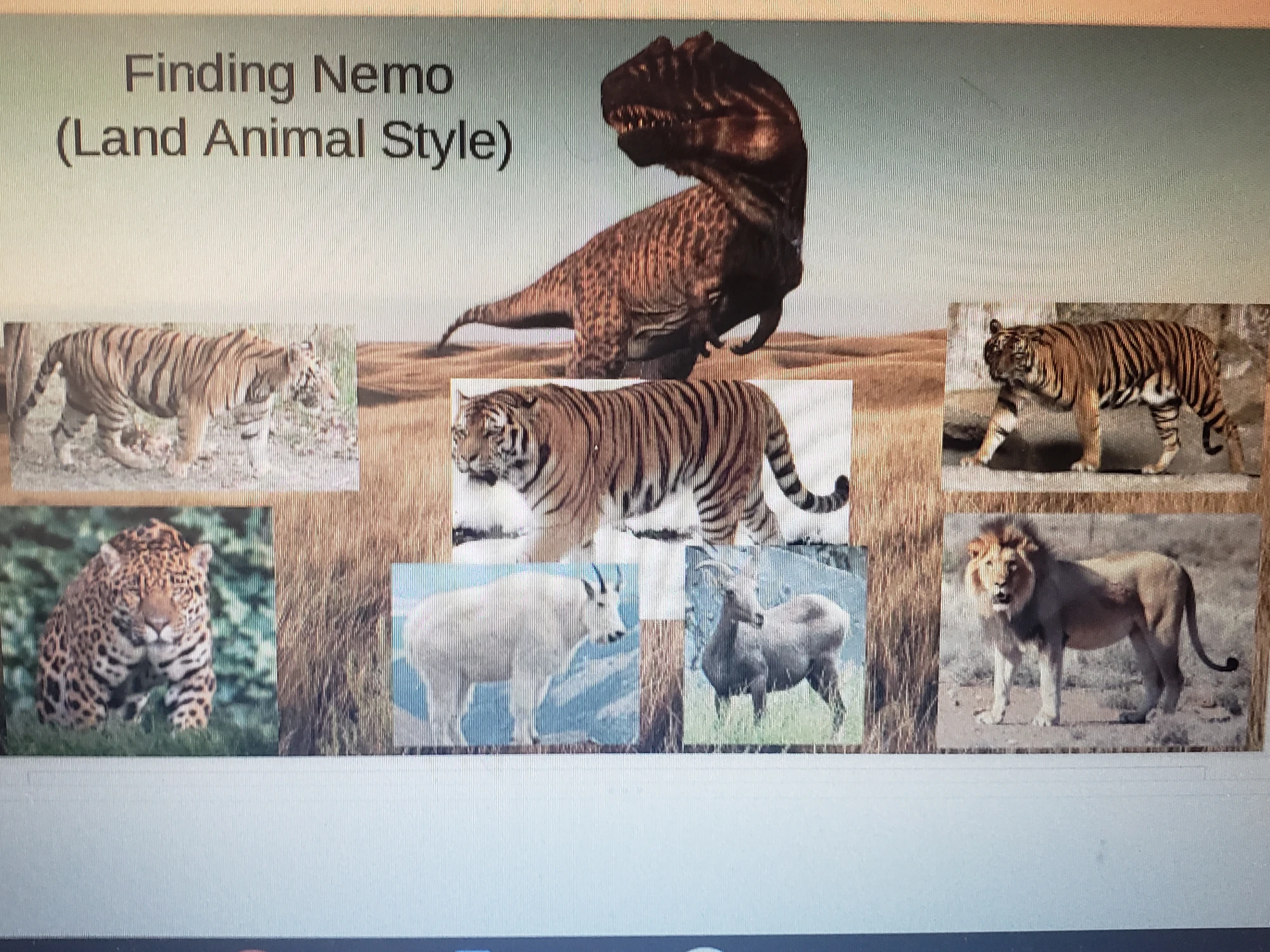 Finding Nemo (Land animal style) | The Parody Wiki | Fandom
