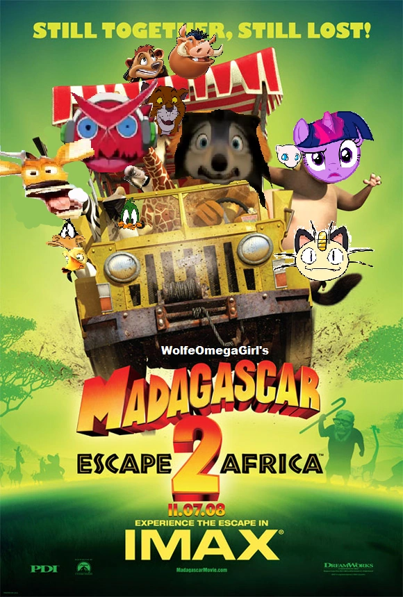 Madagascar: Escape 2 Africa (WolfOmegaGirl Style) | The Parody Wiki ...