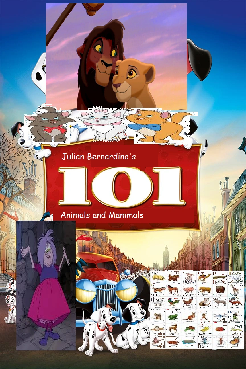 101 Animal Mammals | The Parody Wiki | Fandom