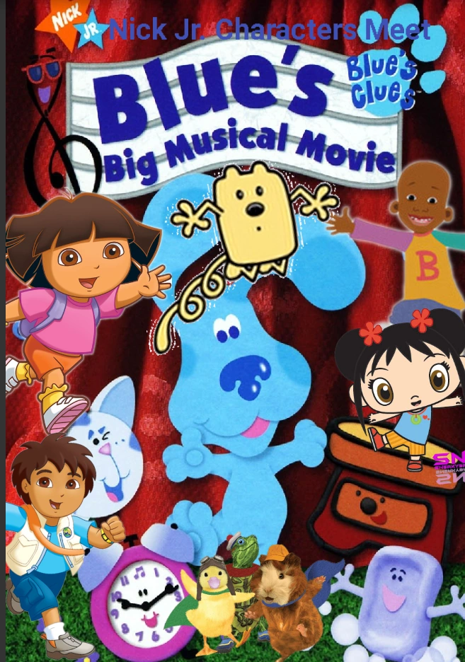 Nick Jr. Characters Meet Blue's Big Musical Movie | The Parody Wiki ...