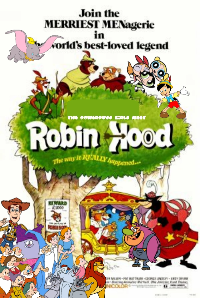The Powerpuff Girls Meets Robin Hood The Parody Wiki Fandom Powered
