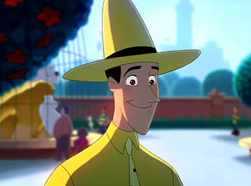 Ted Shackleford (The Man in the Yellow Hat) | The Parody Wiki | FANDOM ...