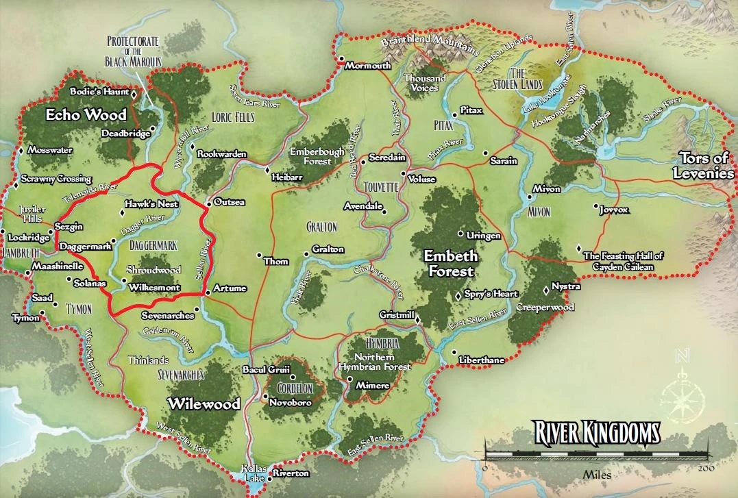 Image - Daggermark political map.jpg | Pathfinder Kingmaker Wiki ...