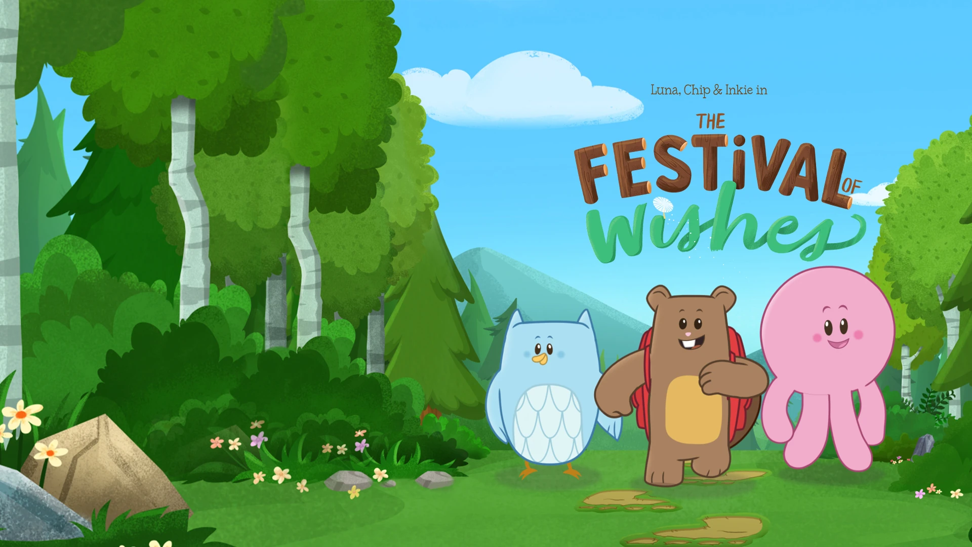 Luna, Chip and Inkie in The Festival of Wishes | Paul Marciano Wiki ...