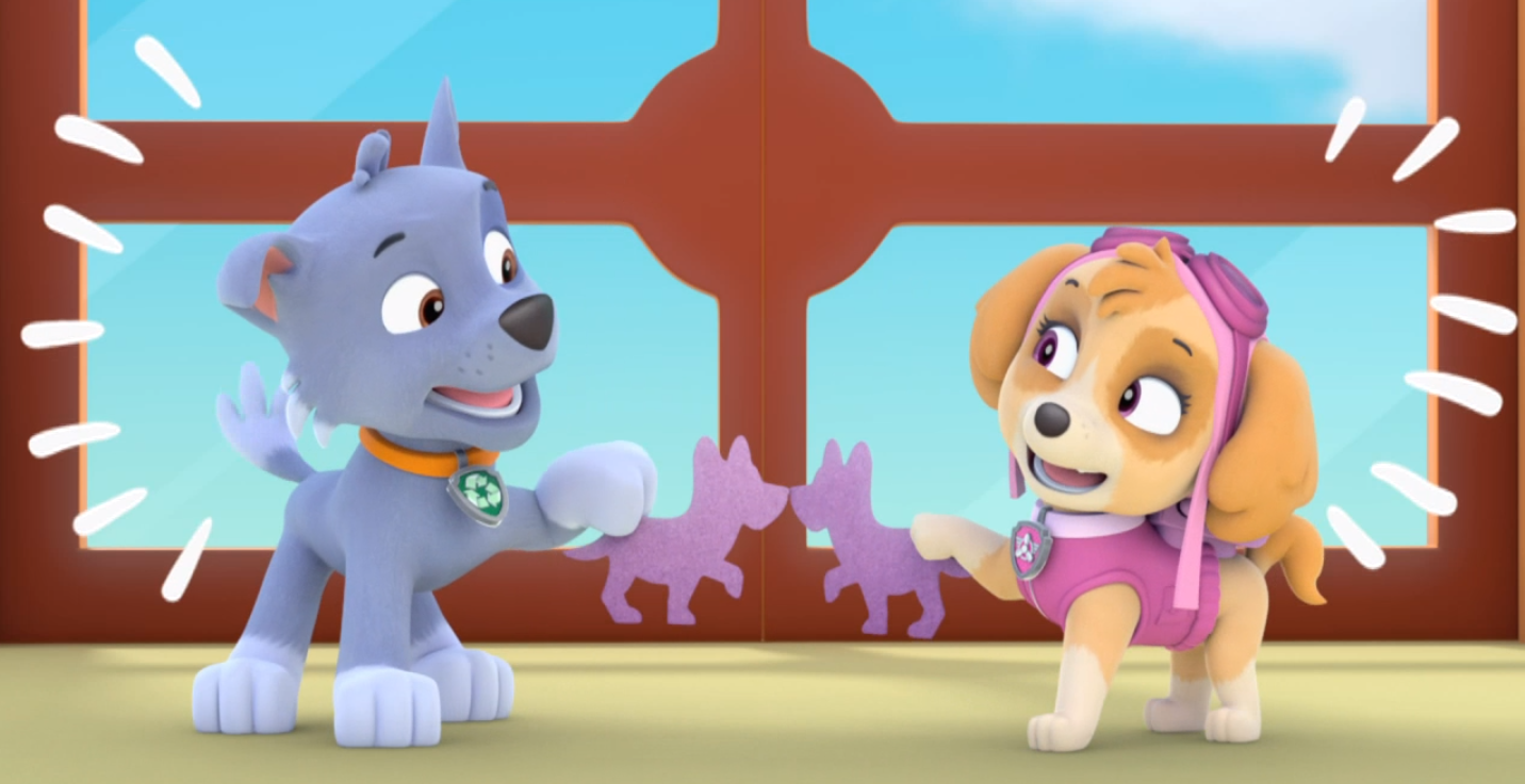 Image Paw Patrol Rocky And Skyepng Paw Patrol Love Stories Wikia Fandom Powered By Wikia