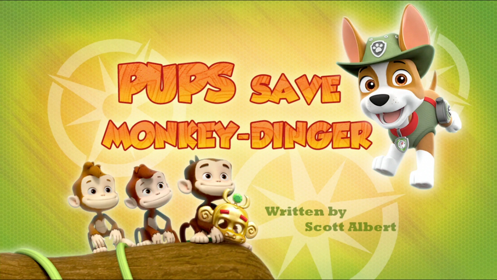 Pups Save Monkey-dinger | PAW Patrol Wiki | Fandom