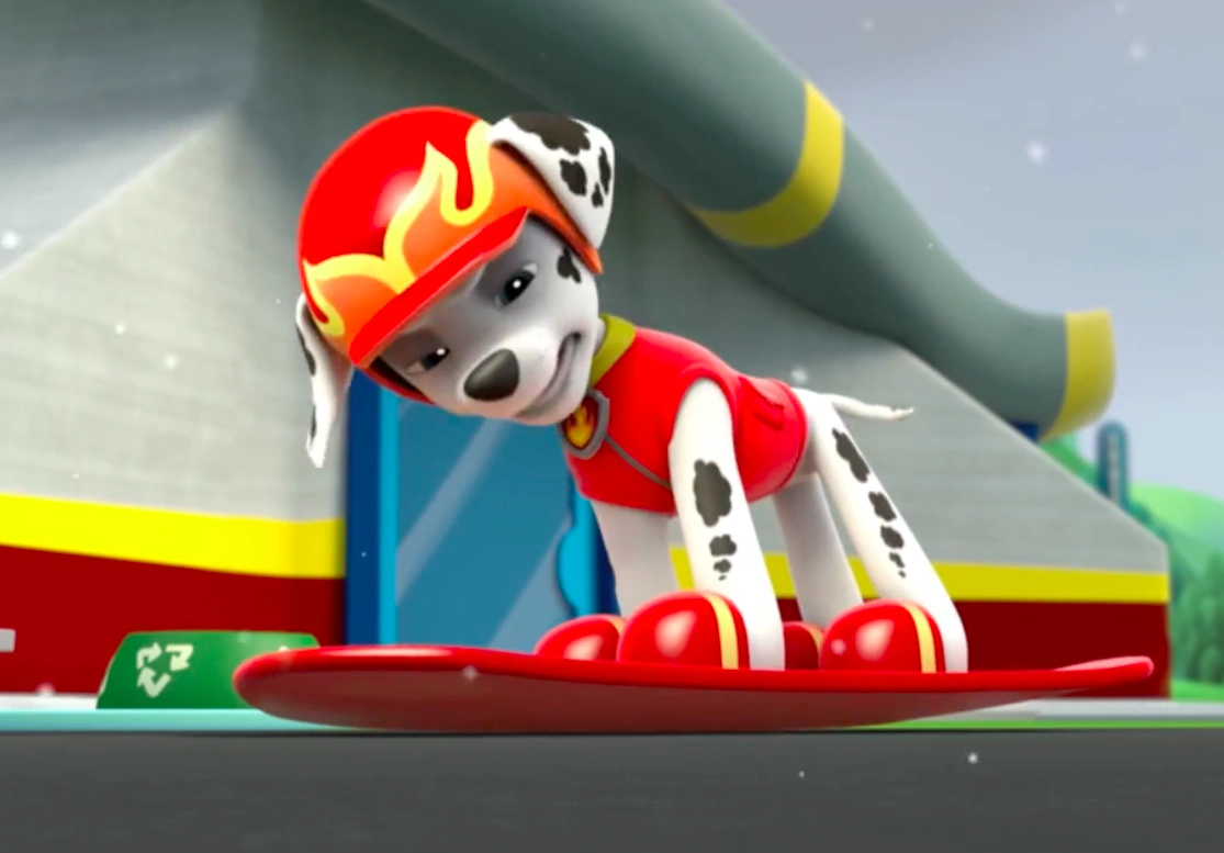 Marshall/Gallery/Pups on Ice | PAW Patrol Wiki | Fandom