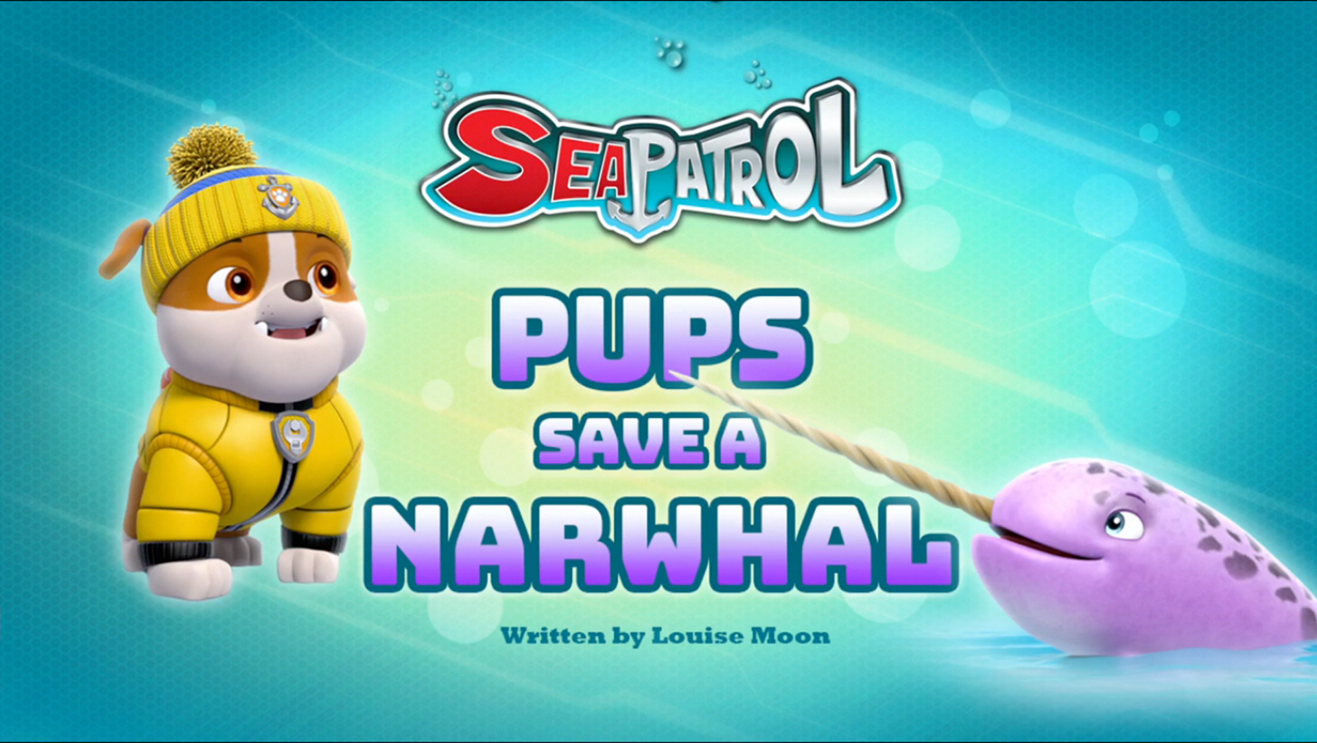 Sea Patrol Pups Save A Narwhal Paw Patrol Wiki Fandom Powered By Wikia