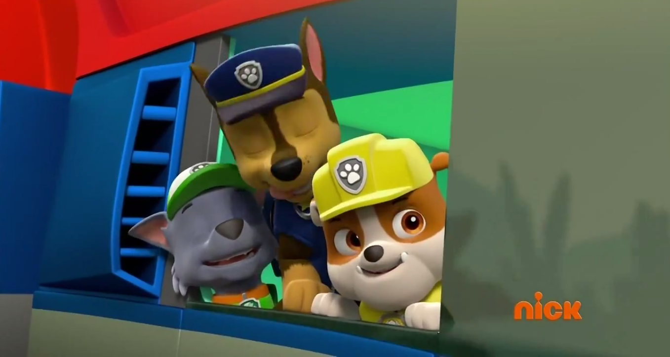 Chase/Gallery/Pups Bark with Dinosaurs | PAW Patrol Wiki | Fandom