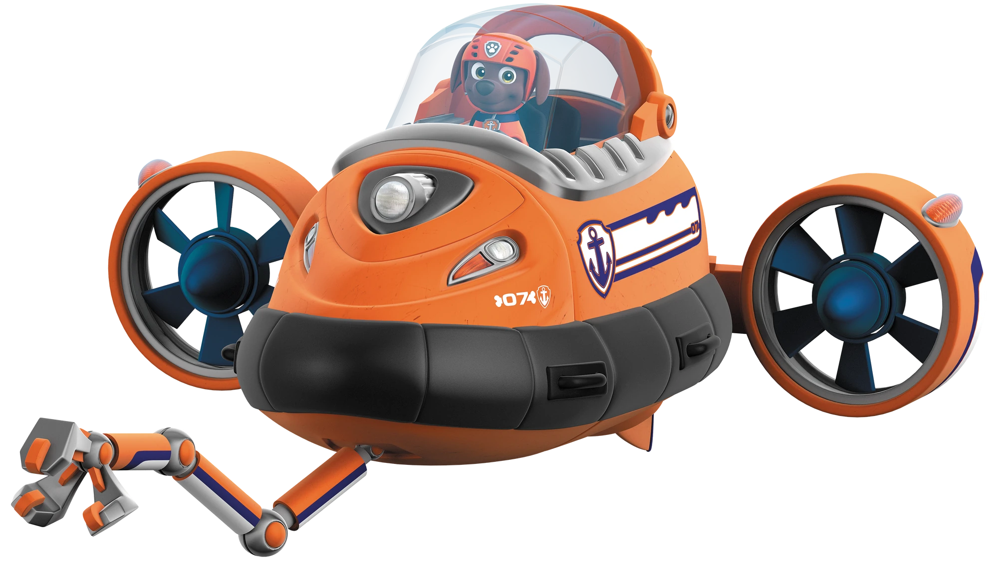 Image - Nickelodeon Nick Jr. PAW Patrol Zuma in His Submarine with Claw ...