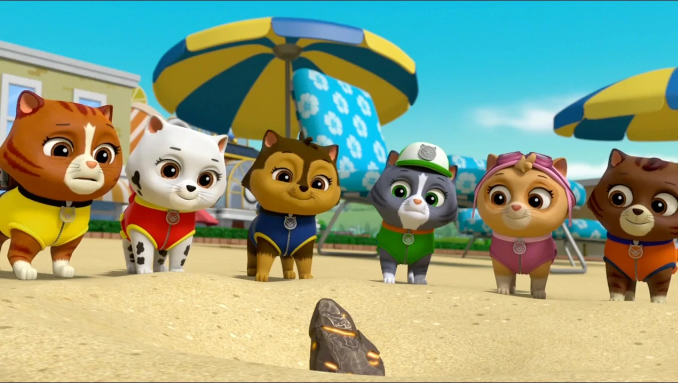 Cat Rocky/Gallery/Mighty Pups, Super Paws: When Super Kitties Attack ...