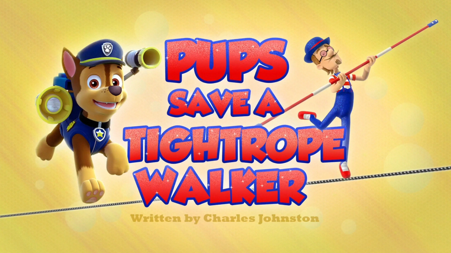 Chase/Gallery/Pups Save a Tightrope Walker | PAW Patrol Wiki | Fandom
