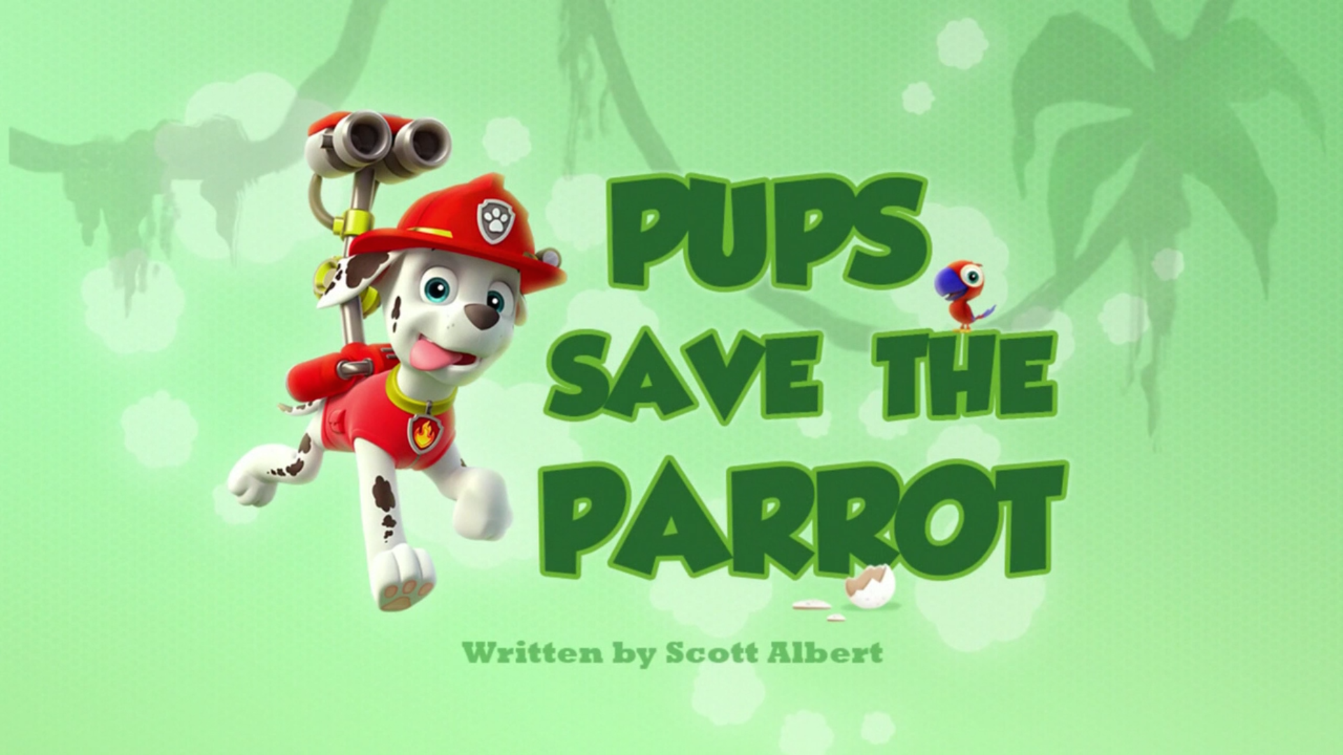 Marshall/Gallery/Pups Save the Parrot | PAW Patrol Wiki | Fandom