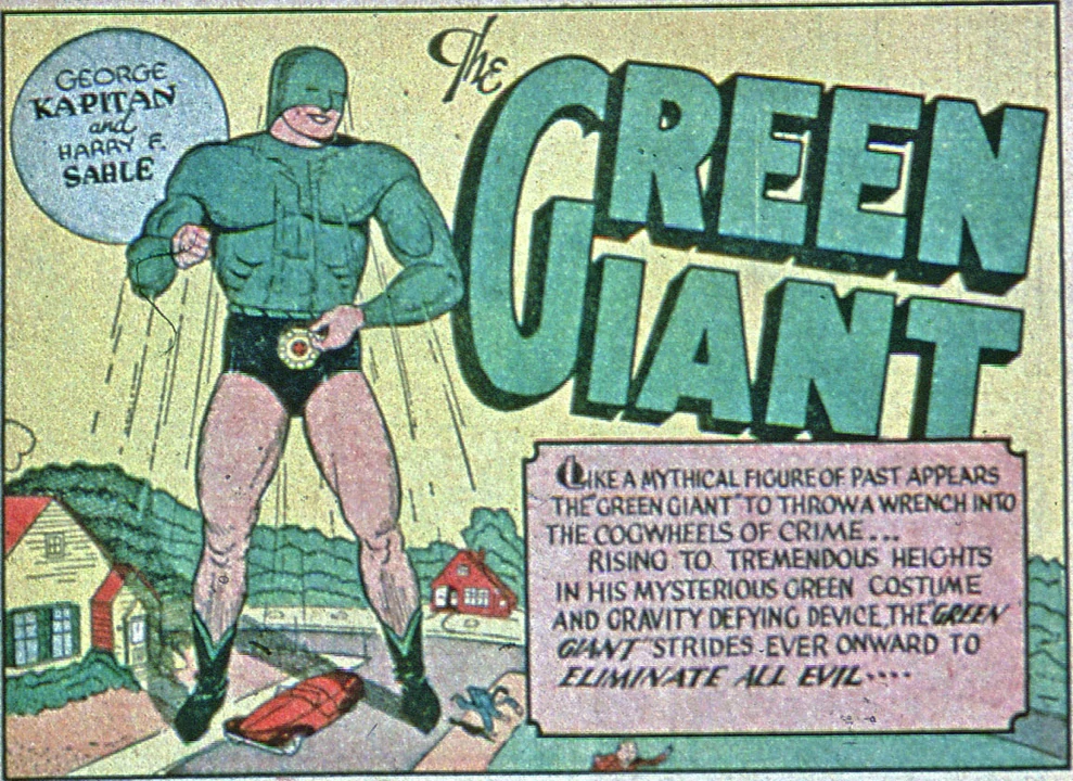 Green Giant | Public Domain Super Heroes | Fandom