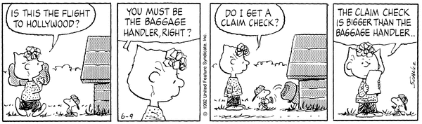 June 1992 comic strips | Peanuts Wiki | Fandom
