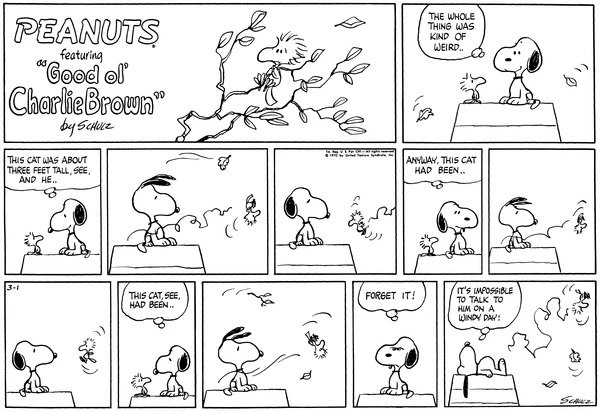 March 1970 comic strips | Peanuts Wiki | FANDOM powered by Wikia