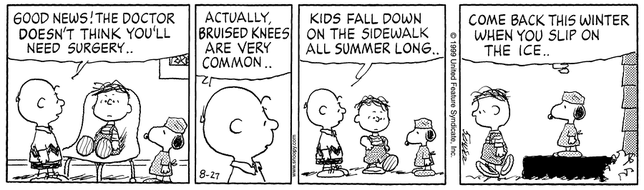 August 1999 comic strips | Peanuts Wiki | Fandom