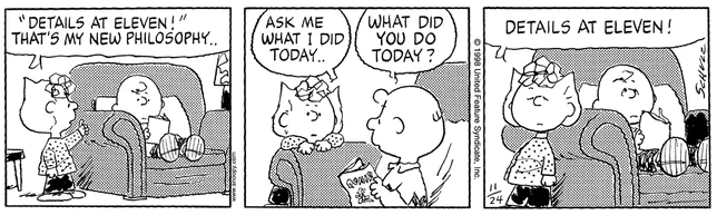 November 1998 comic strips | Peanuts Wiki | Fandom
