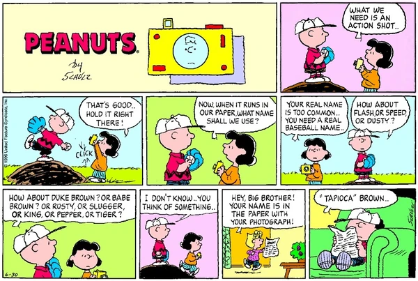 June 1996 comic strips | Peanuts Wiki | Fandom