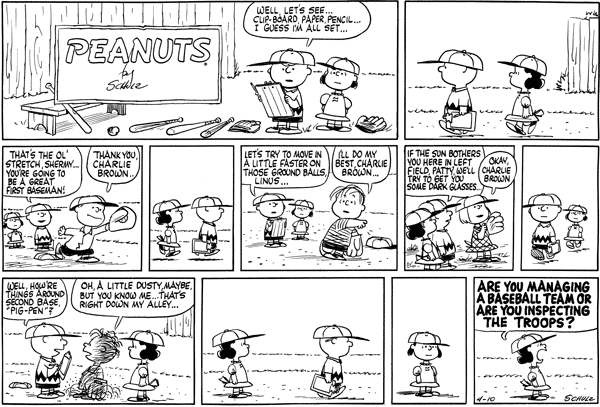 April 1960 comic strips | Peanuts Wiki | Fandom