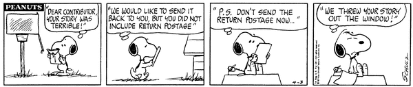 April 1974 comic strips | Peanuts Wiki | Fandom