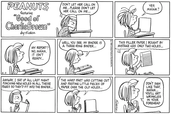 June 1984 comic strips | Peanuts Wiki | Fandom