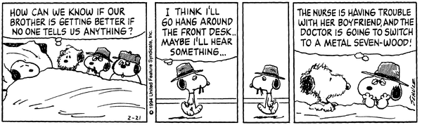 February 1994 comic strips | Peanuts Wiki | Fandom