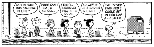 November 1996 comic strips | Peanuts Wiki | Fandom