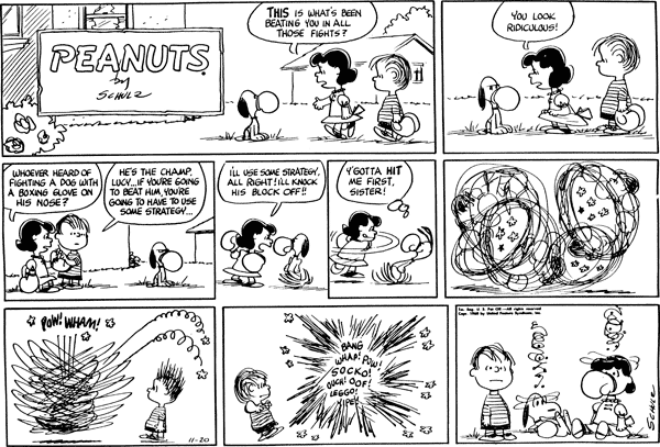November 1960 comic strips | Peanuts Wiki | Fandom